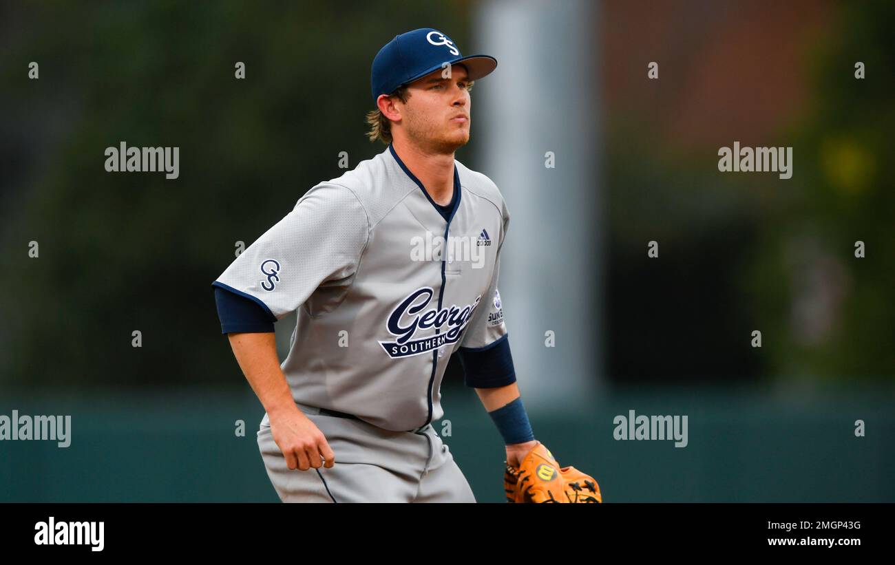 Georgia Southern player Austin Thompson is shown during an NCAA ...