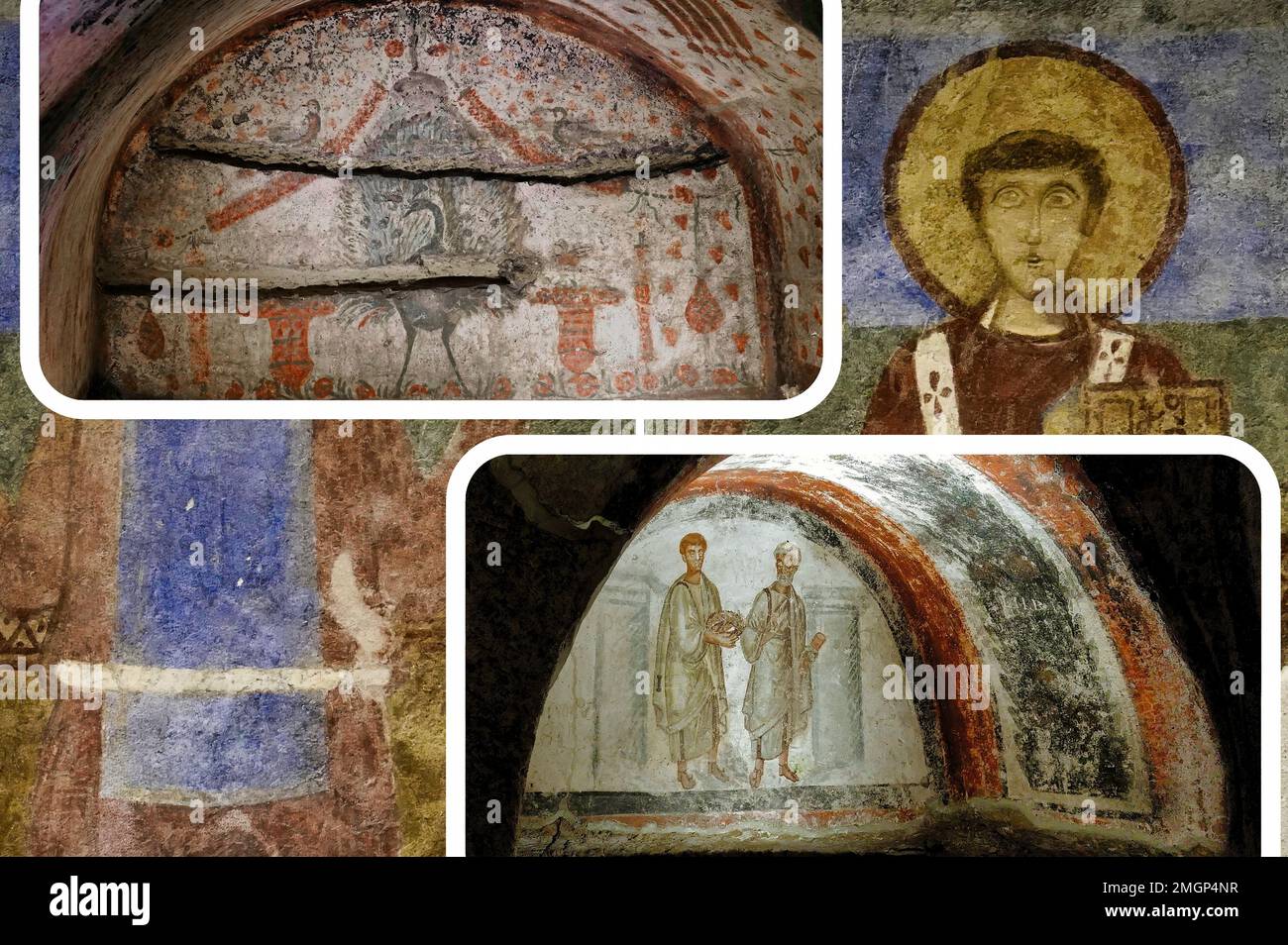 The Catacombs of San Gennaro are ancient underground cemetery areas ...