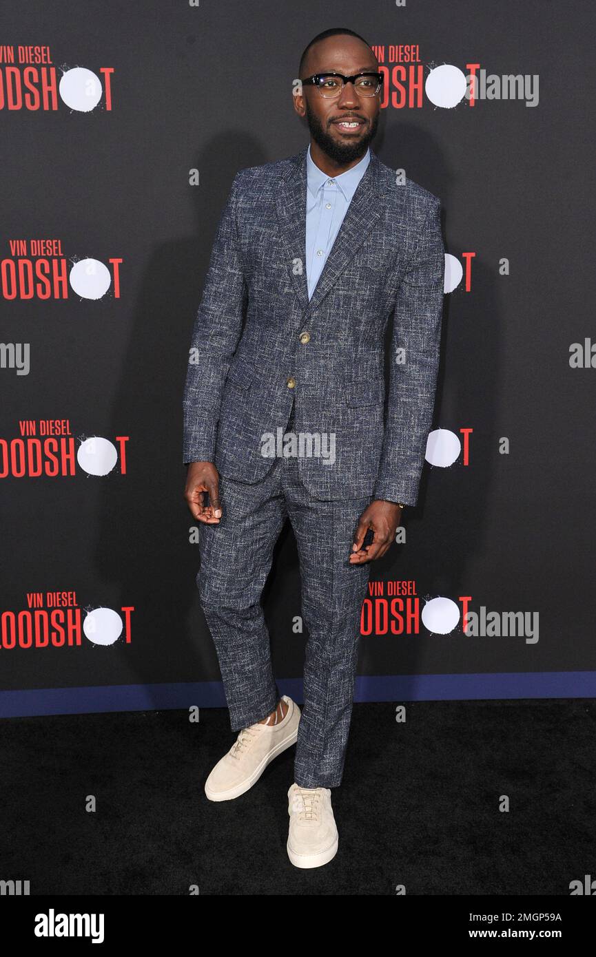 Lamorne Morris attends the LA premiere of "Bloodshot" at the Regency ...