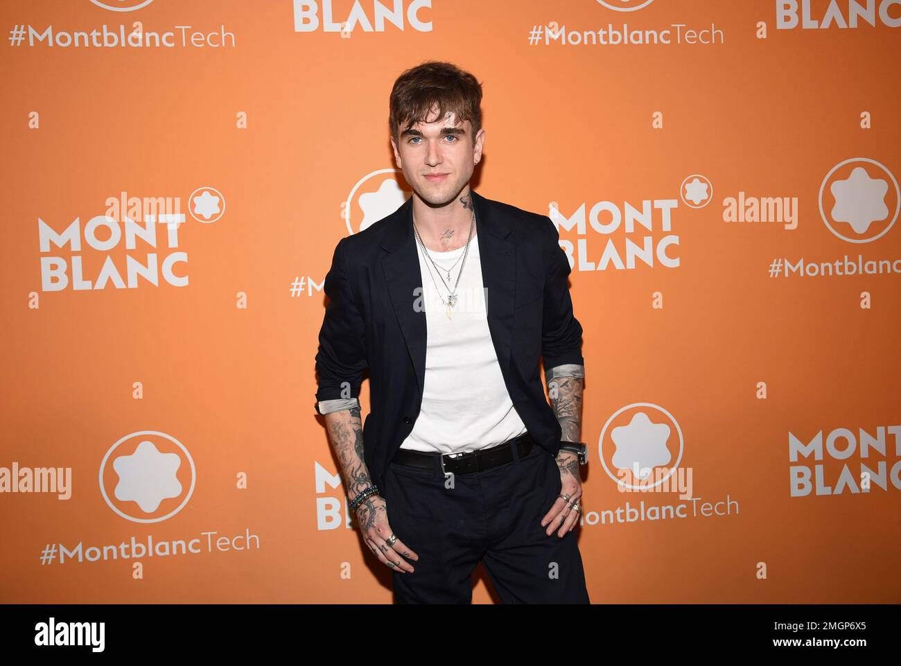 Singer-songwriter Gabriel-Kane Day-Lewis attends the Montblanc MB 01 ...