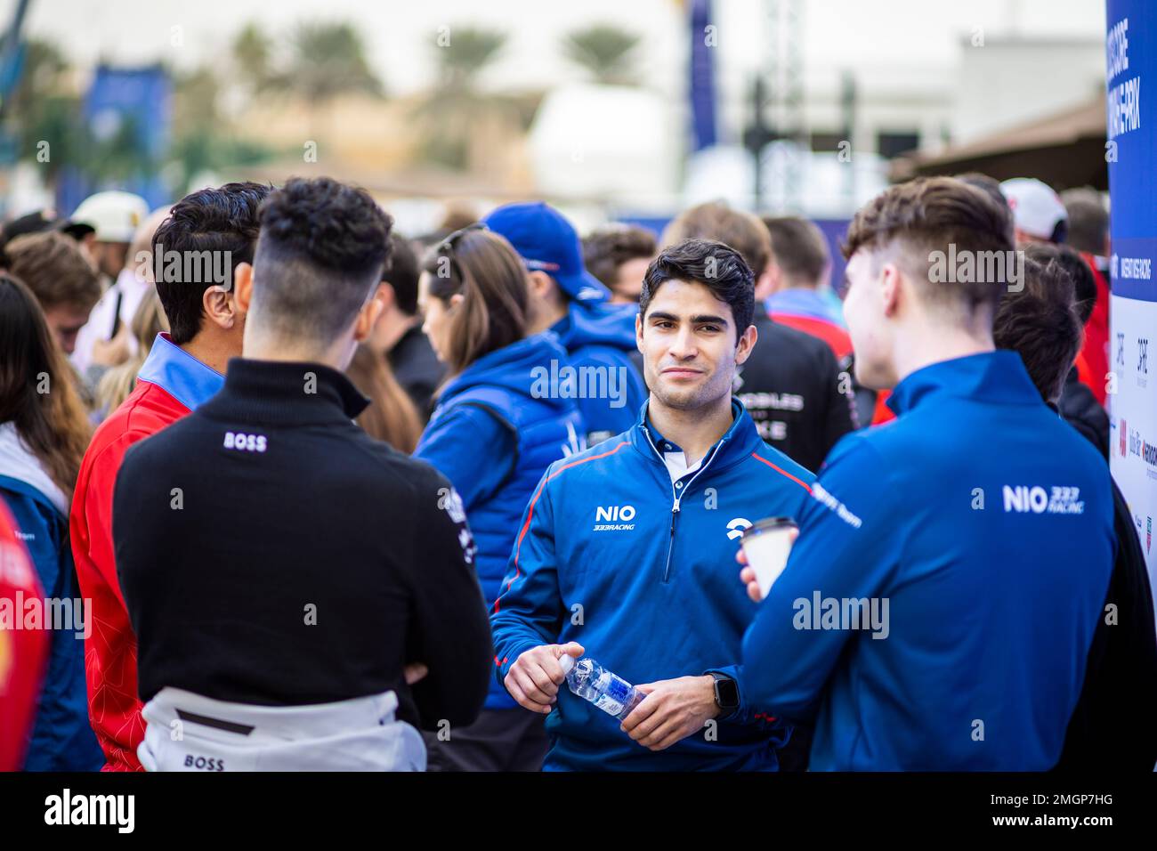 1/26/2023 - Sergio Sette Camara, NIO 333 FE Team during the Formula E ...