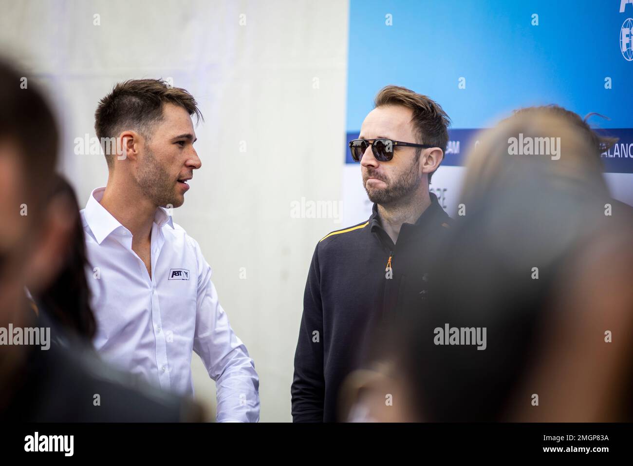 1/26/2023 - Kelvin van der Linde, ABT CUPRA Formula E TeamRene Rast ...