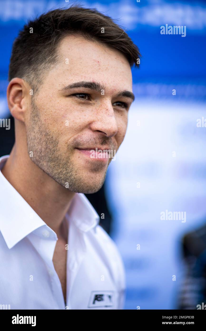 1/26/2023 - Kelvin van der Linde, ABT CUPRA Formula E Team during the ...