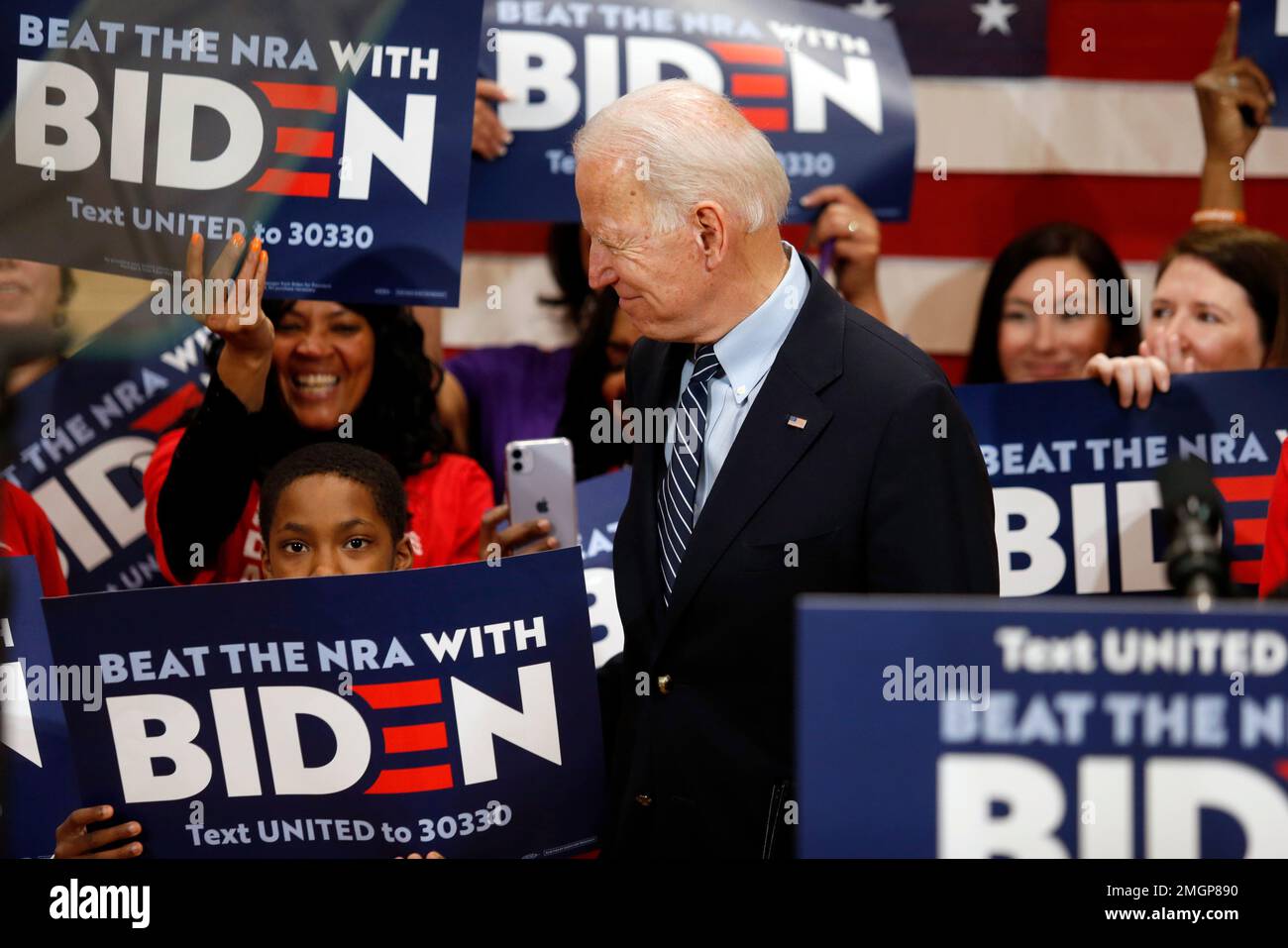 Democratic presidential candidate former Vice President Joe Biden ...