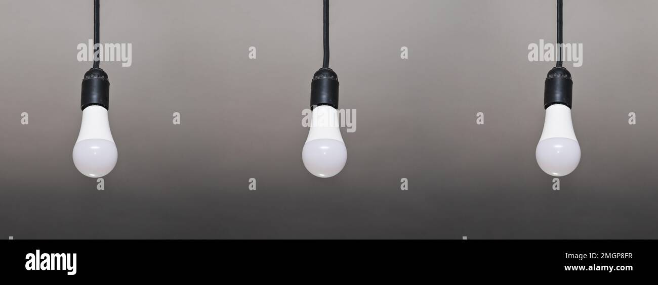 Three led lamps hi-res stock photography and images - Alamy