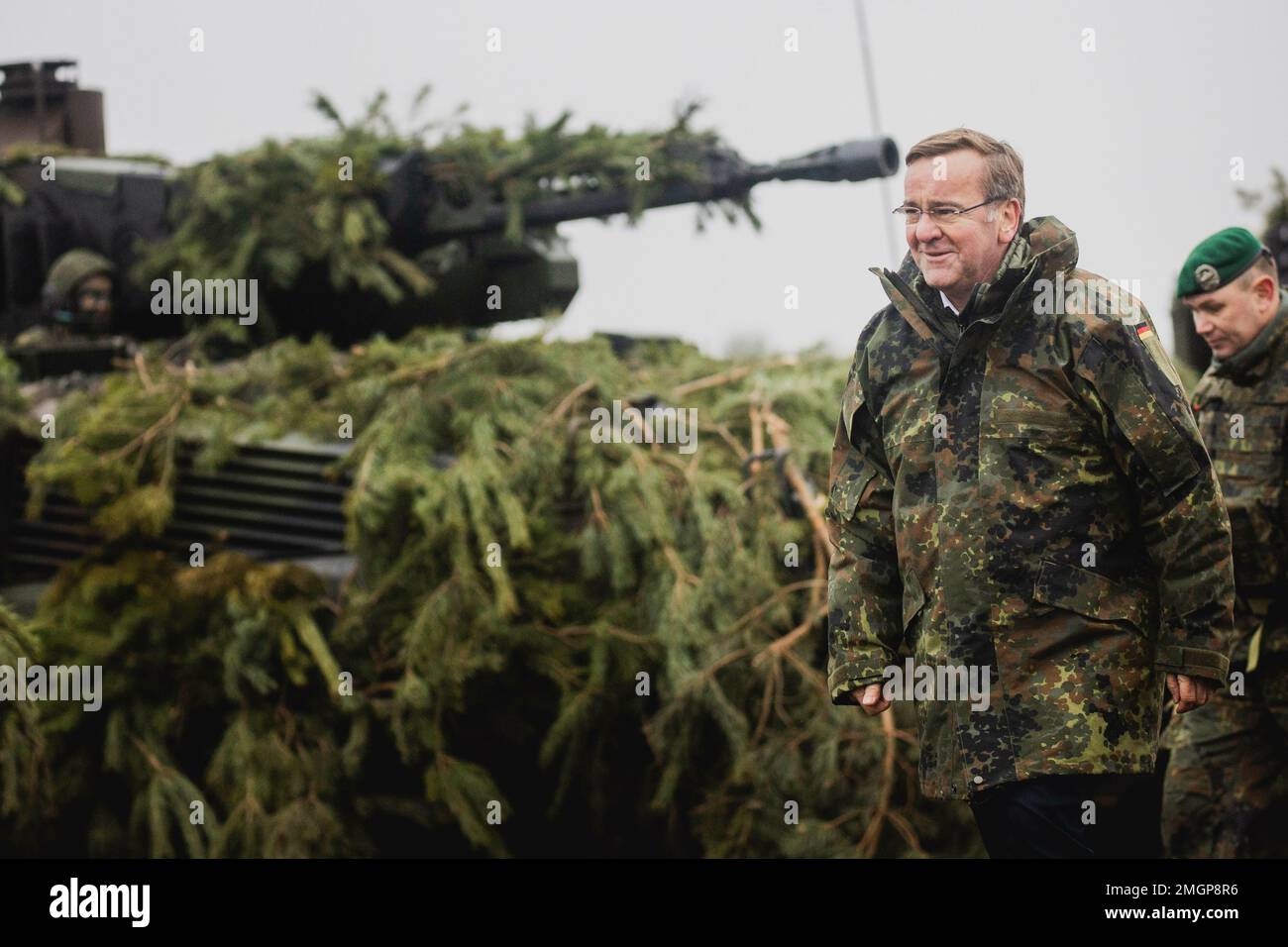 Boris Pistorius (SPD), Federal Minister of Defence, photographed during ...