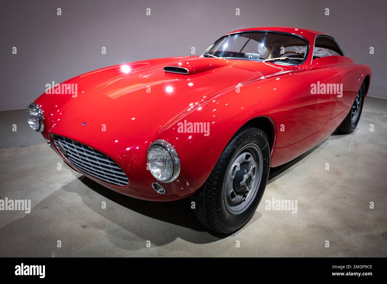 red 1953 Bosley GT Mark I prototype car Stock Photo - Alamy