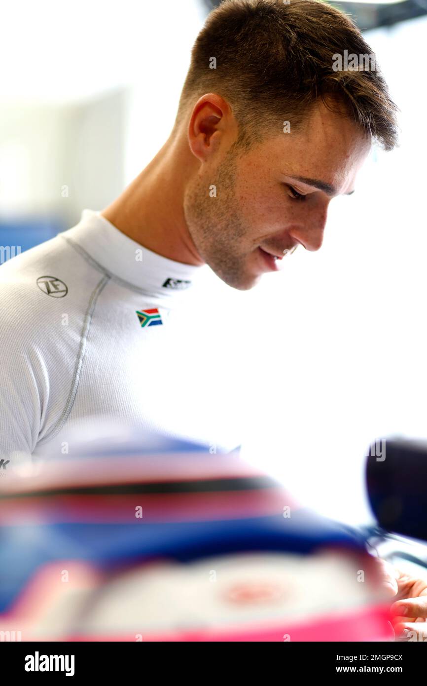 1/26/2023 - Kelvin van der Linde, ABT CUPRA Formula E Team during the ...