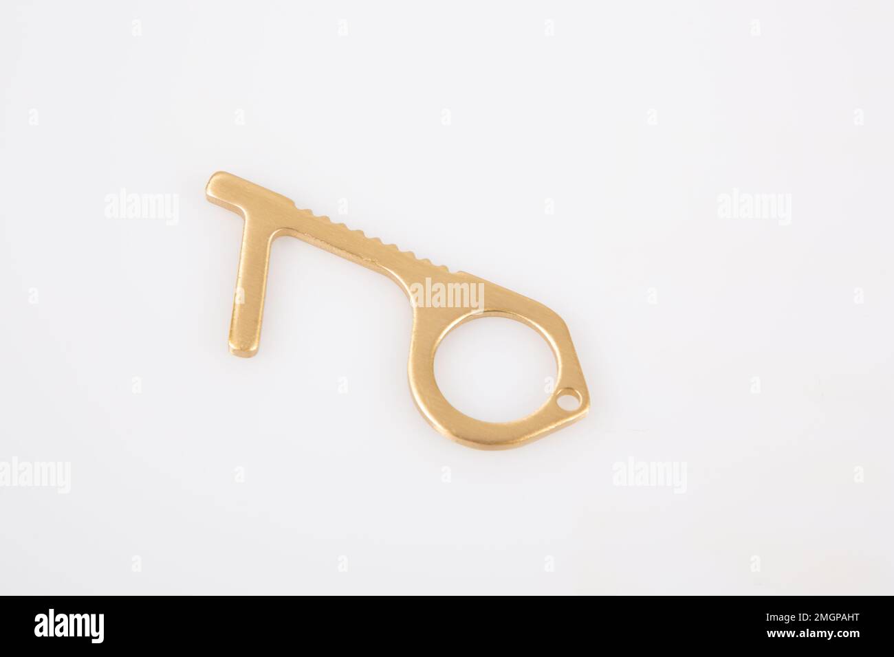 Brass opener key grip open doors and press buttons without touching ...