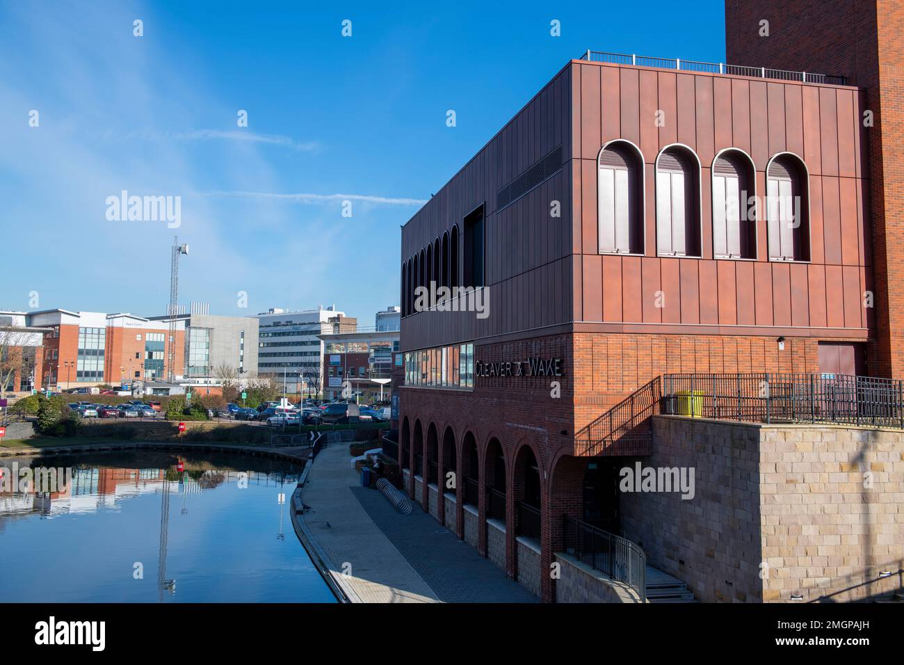 New Building at The Island Quarter, Canal Turn Nottingham City ...