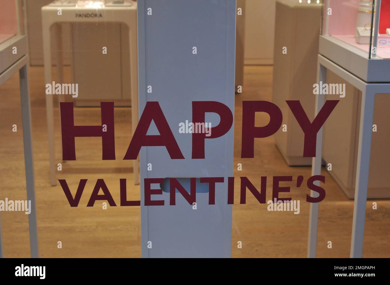 Copenhagen/Denmark/26 January 2023/Valentine's day sale at Pandara ...