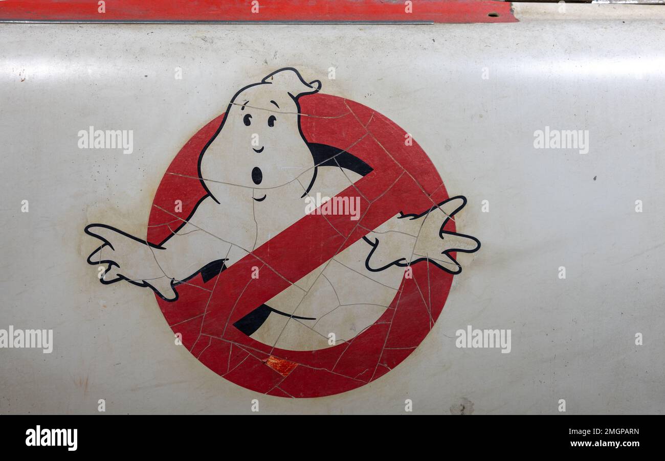 Detail of 1959 Cadillac Miller-Meteor Futura Duplex "ECTO-1" Ambulance ...