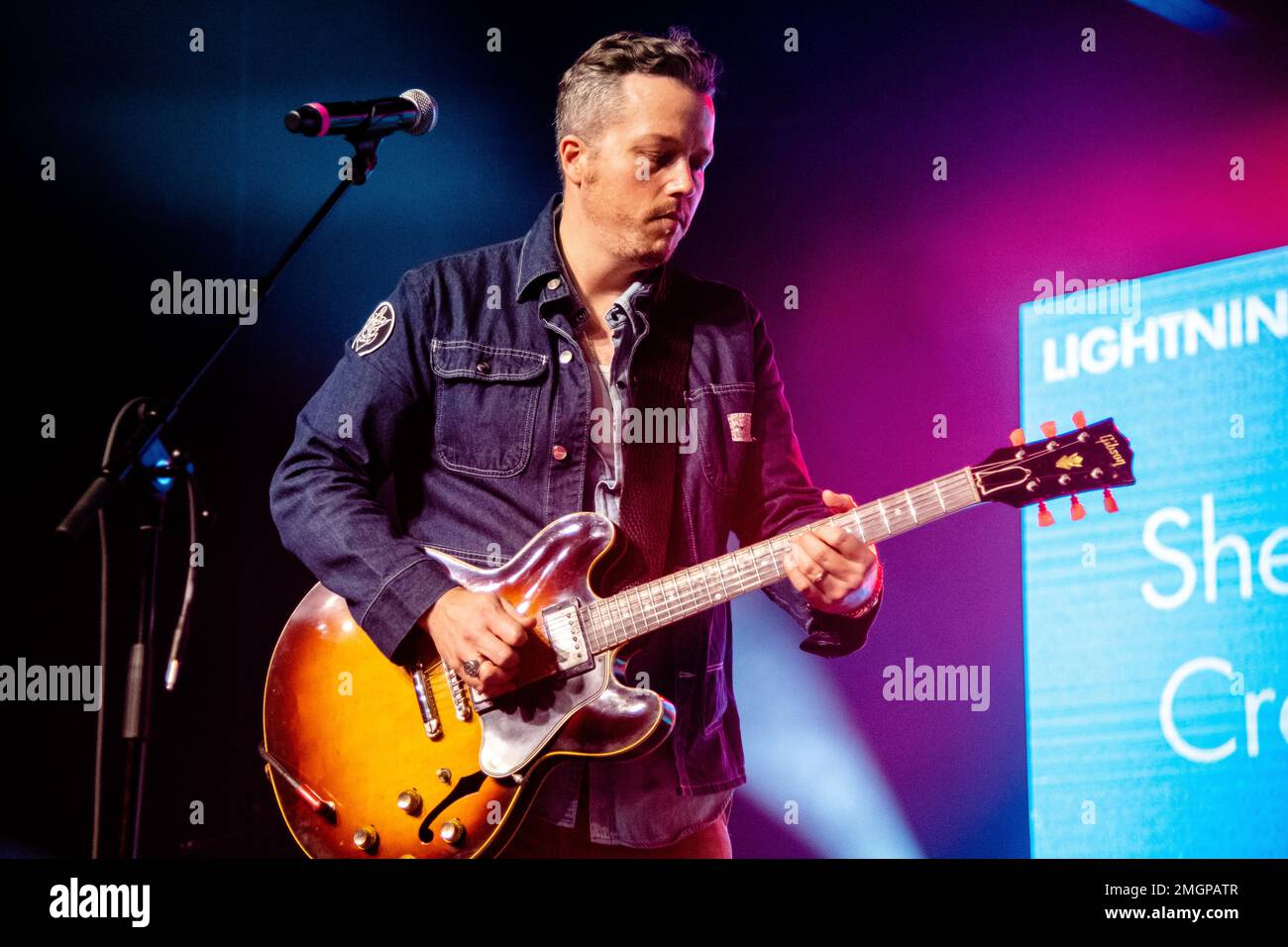 Jason Isbell performs at the To Nashville, With Love Benefit Concert at ...