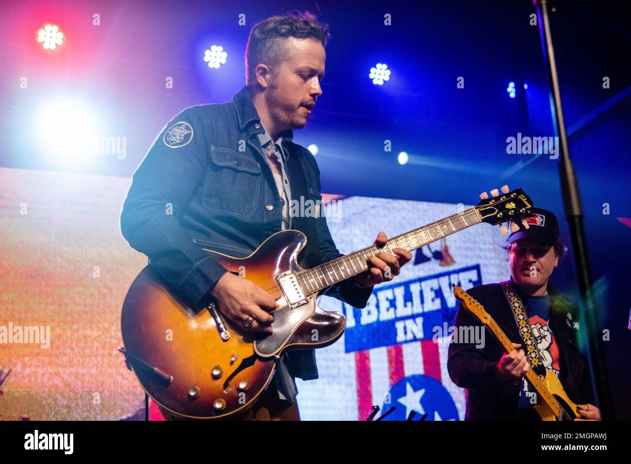 Jason Isbell performs at the To Nashville, With Love Benefit Concert at ...