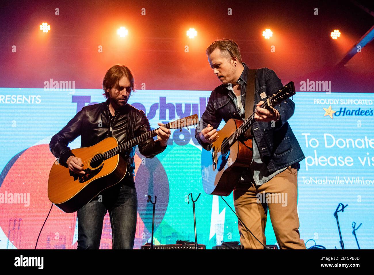 Sadler Vaden, left, and Jason Isbell perform at the To Nashville, With ...