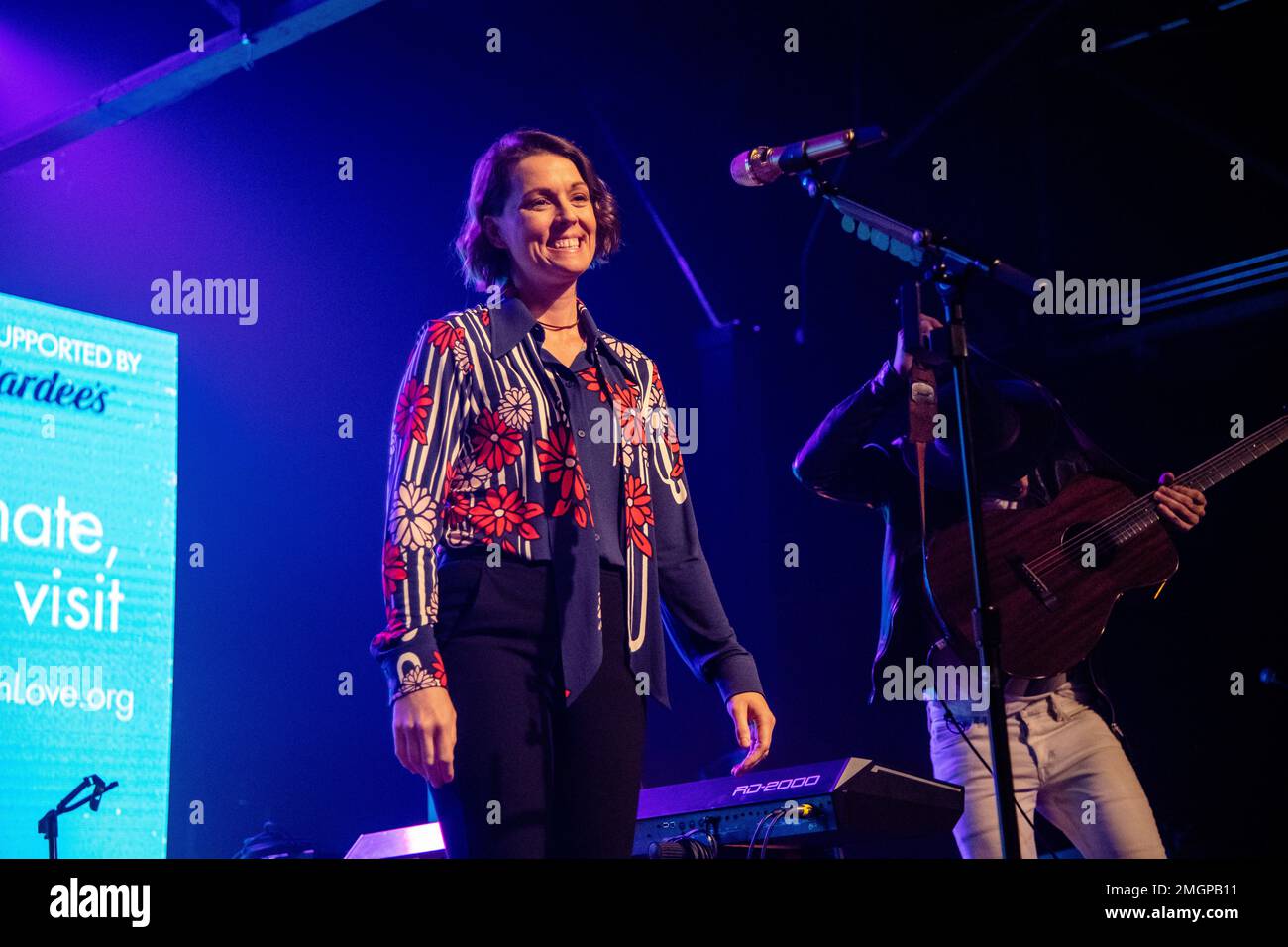 Brandi Carlile performs at the To Nashville, With Love Benefit Concert ...
