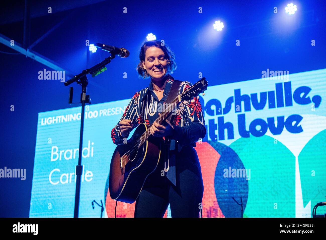 Brandi Carlile performs at the To Nashville, With Love Benefit Concert ...