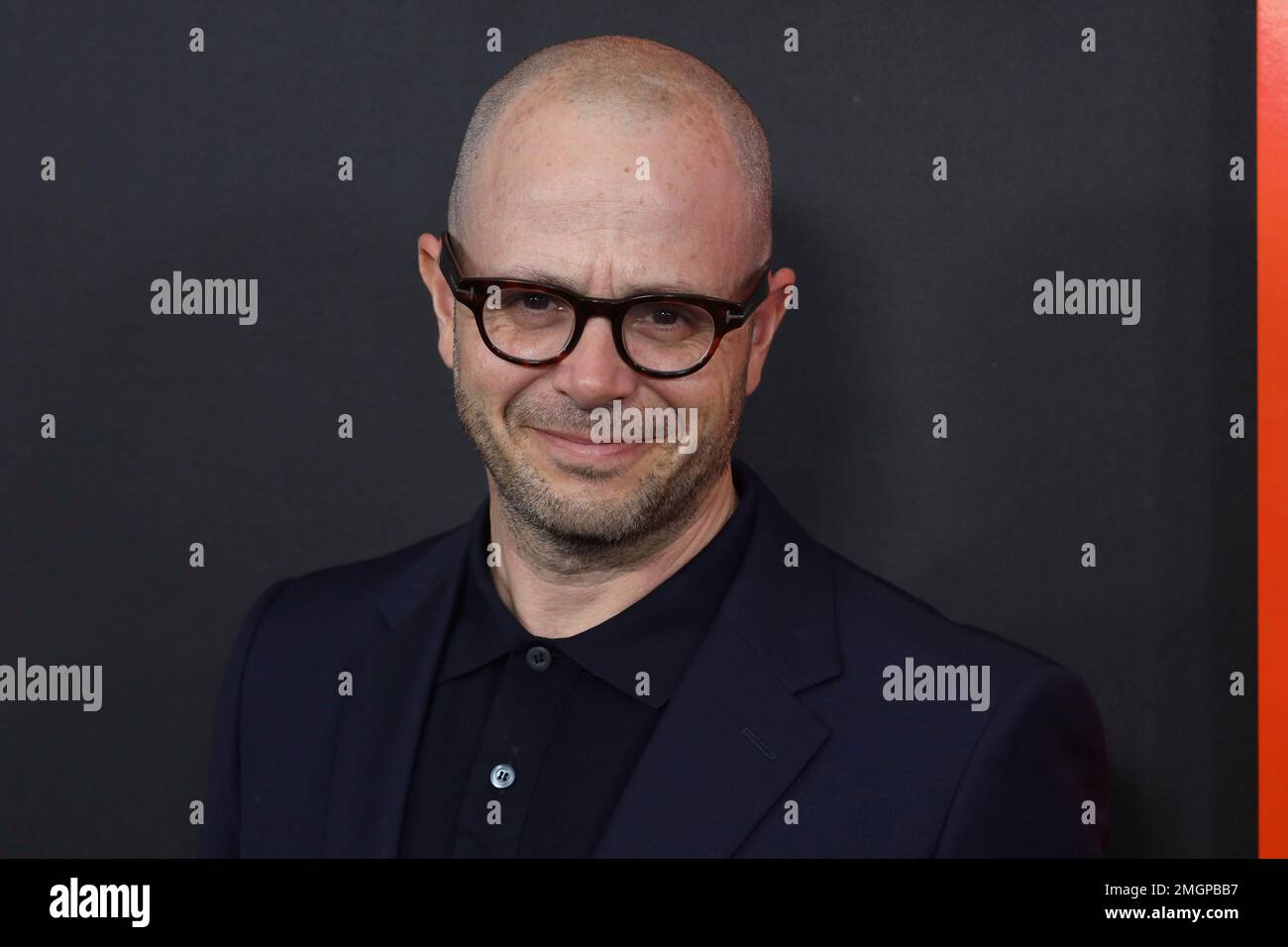 Damon Lindelof arrives at the LA Special Screening of "The Hunt" at the ...