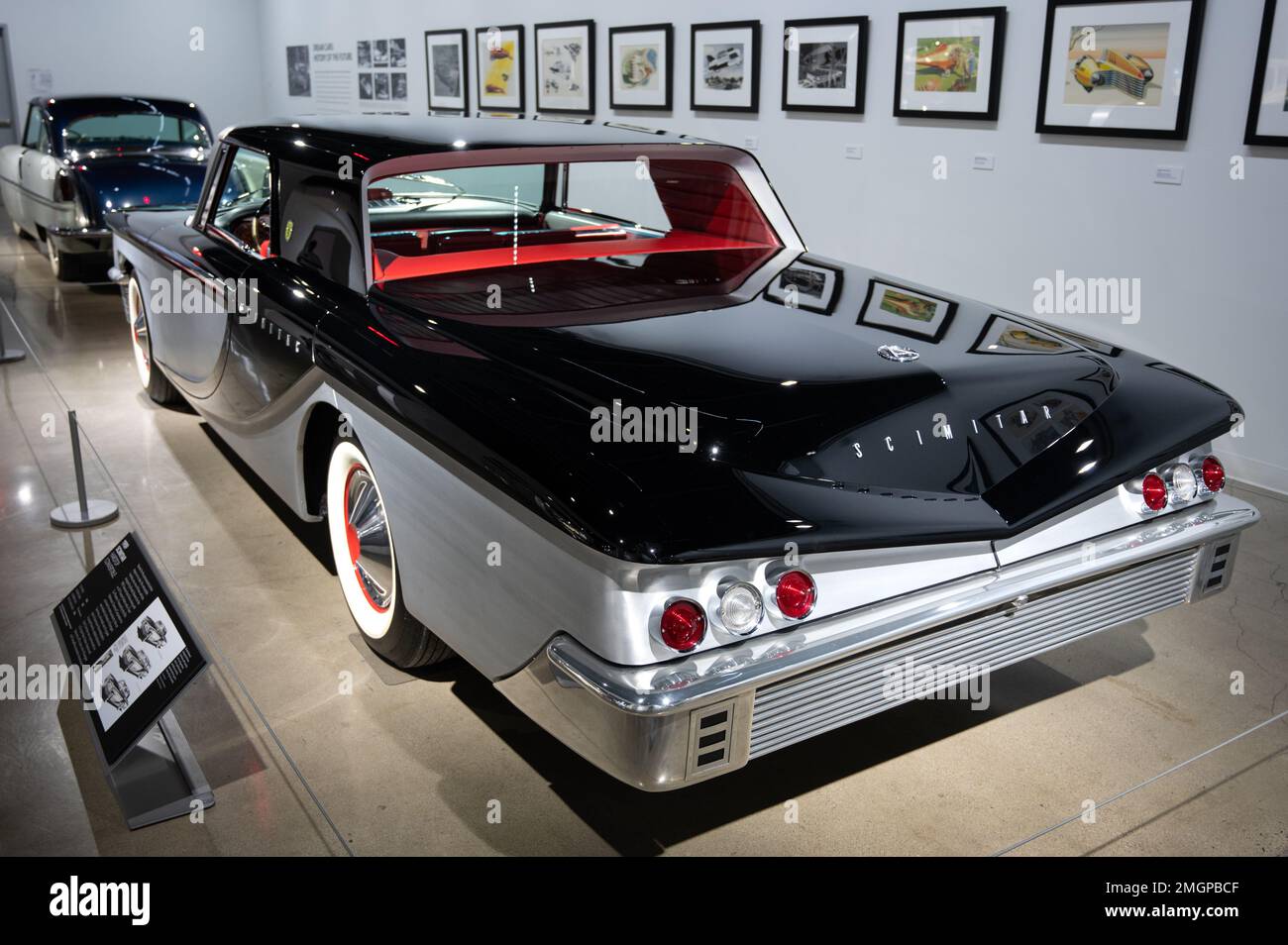 1959 Chrysler New Yorker Scimitar concept car Stock Photo - Alamy