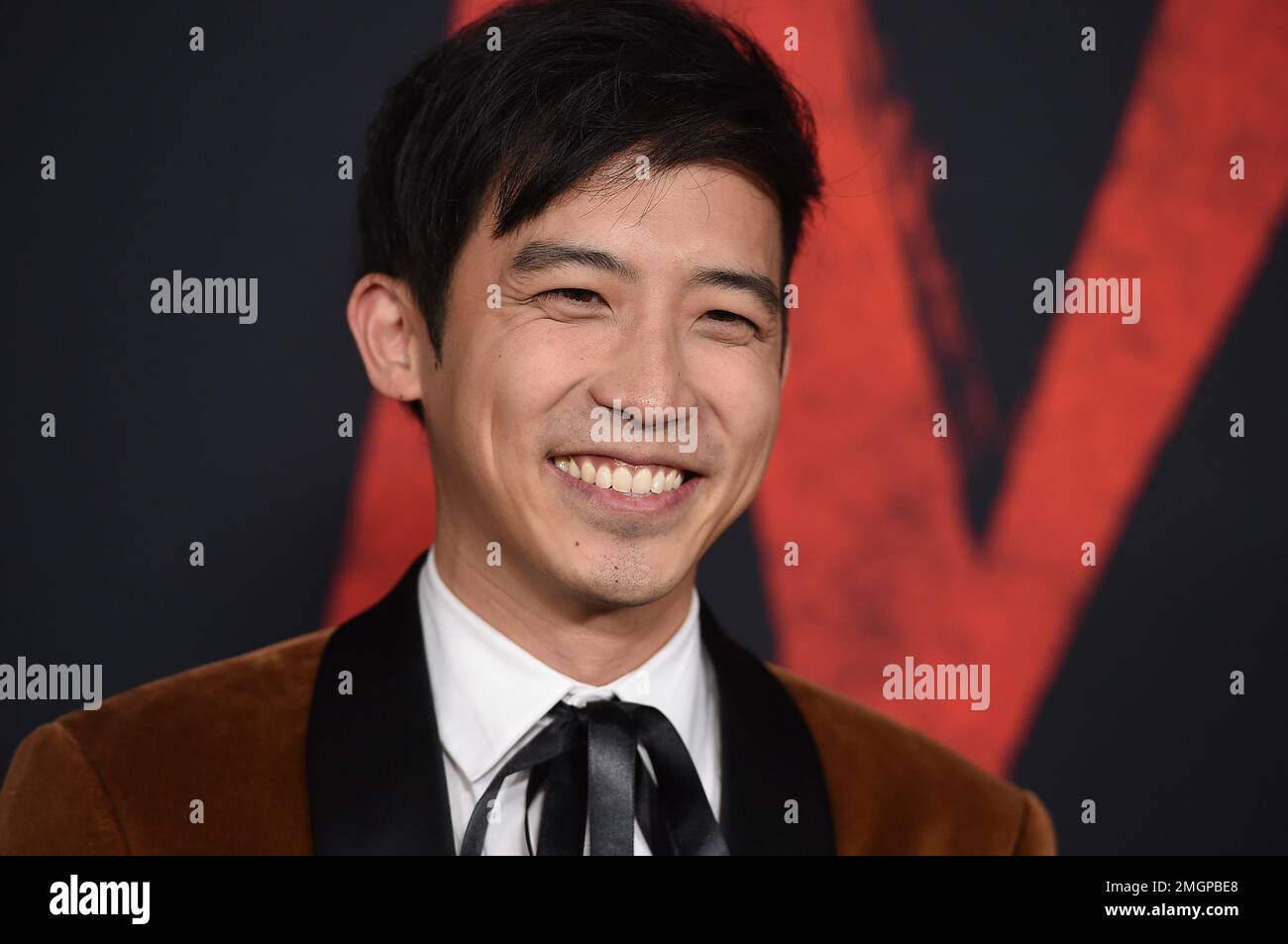 Jimmy Wong arrives at the Los Angeles premiere of "Mulan" at the Dolby ...