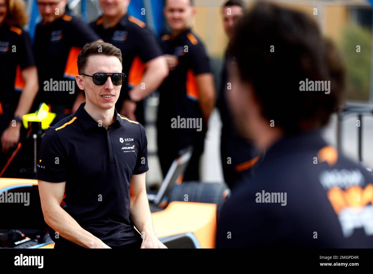 Jake Hughes, NEOM McLaren Formula E TeamTeam Shot during the Formula E Round 2 - Diriyah E-Prix ...