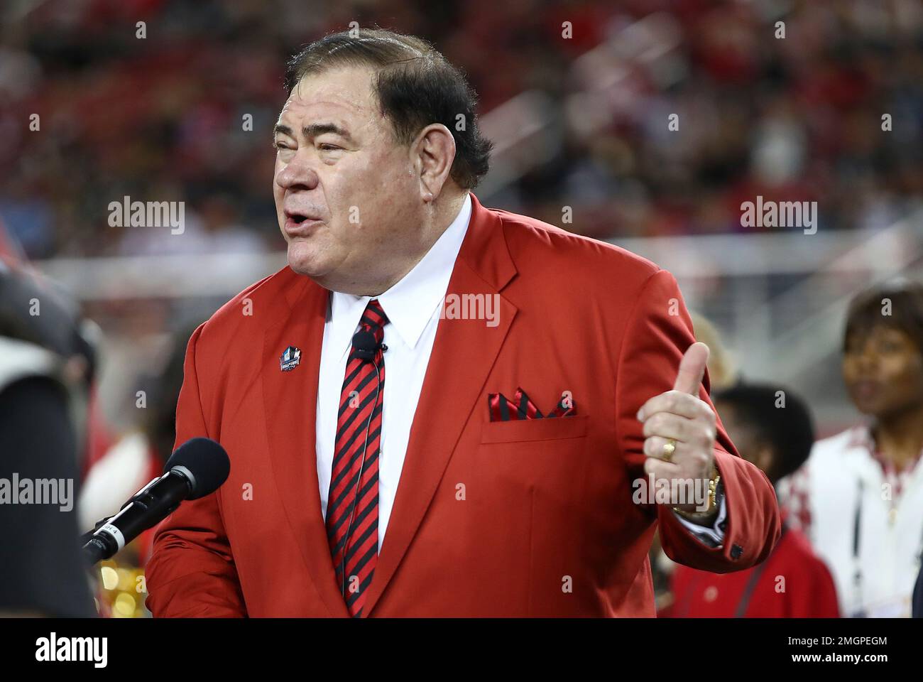 FILE - In this Nov. 1, 2018, file photo, Pro Football Hall of Fame ...