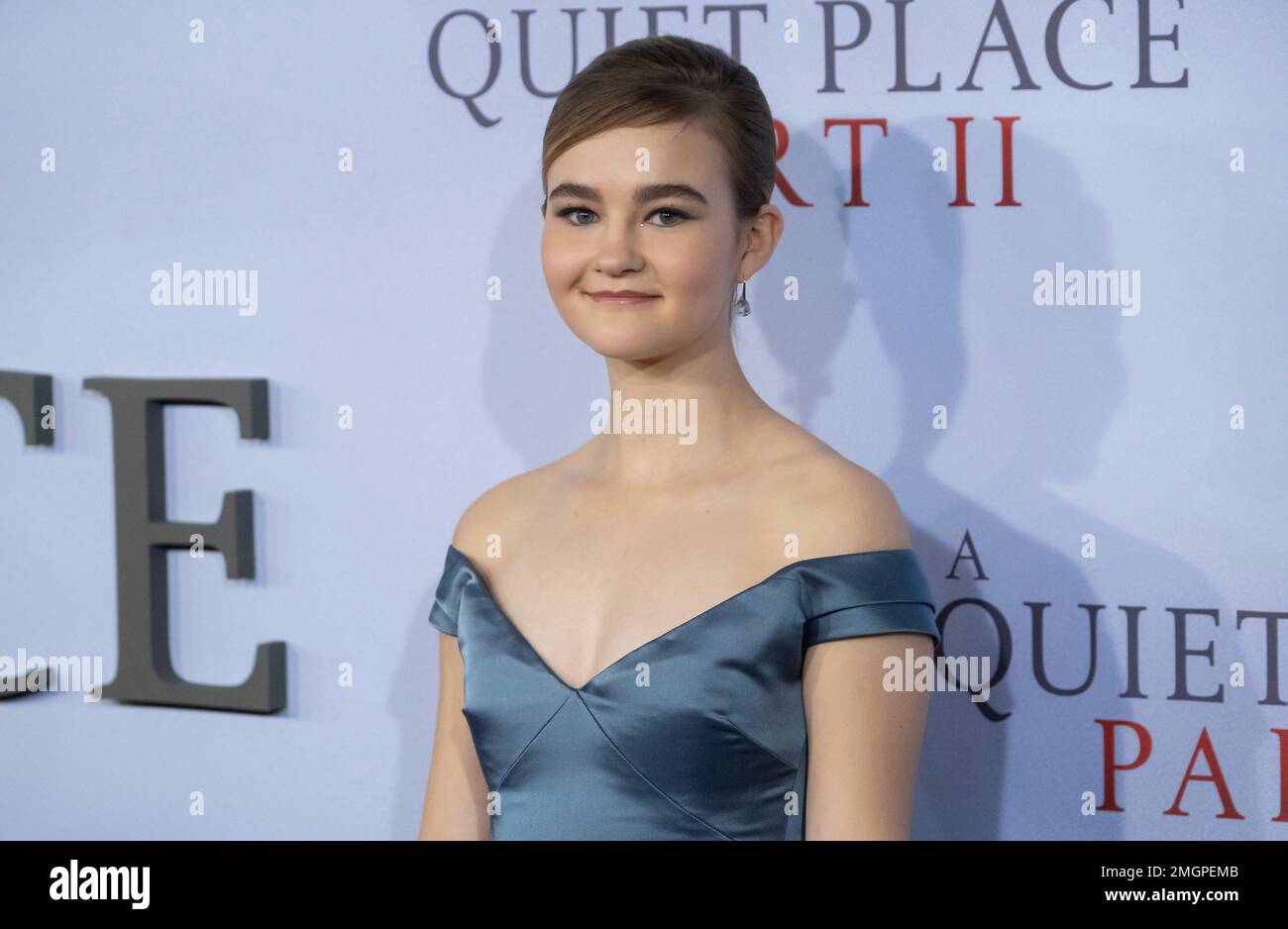 Millicent Simmonds attends the world premiere of Paramount Pictures' "A ...