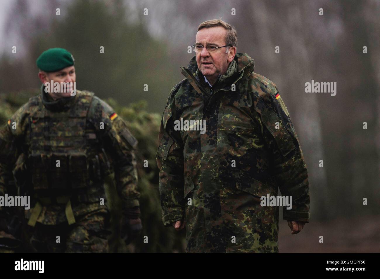 Germany. 26th January 2023. Boris Pistorius (SPD), Federal Minister of ...