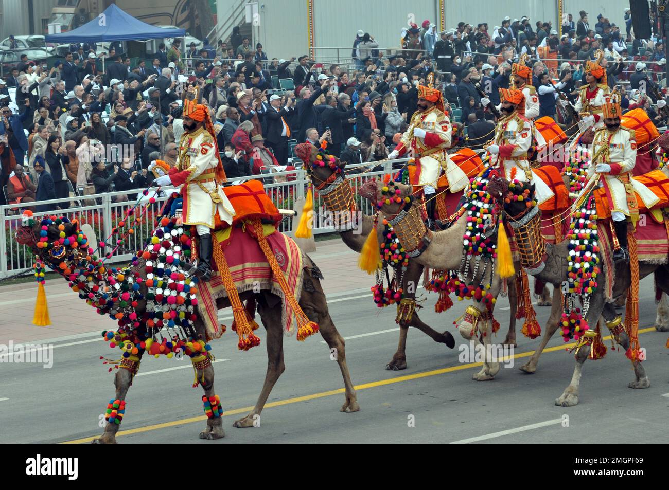 New Delhi, Delhi, India. 26th Jan, 2023. 74th Republic Day Parade .BSF ...