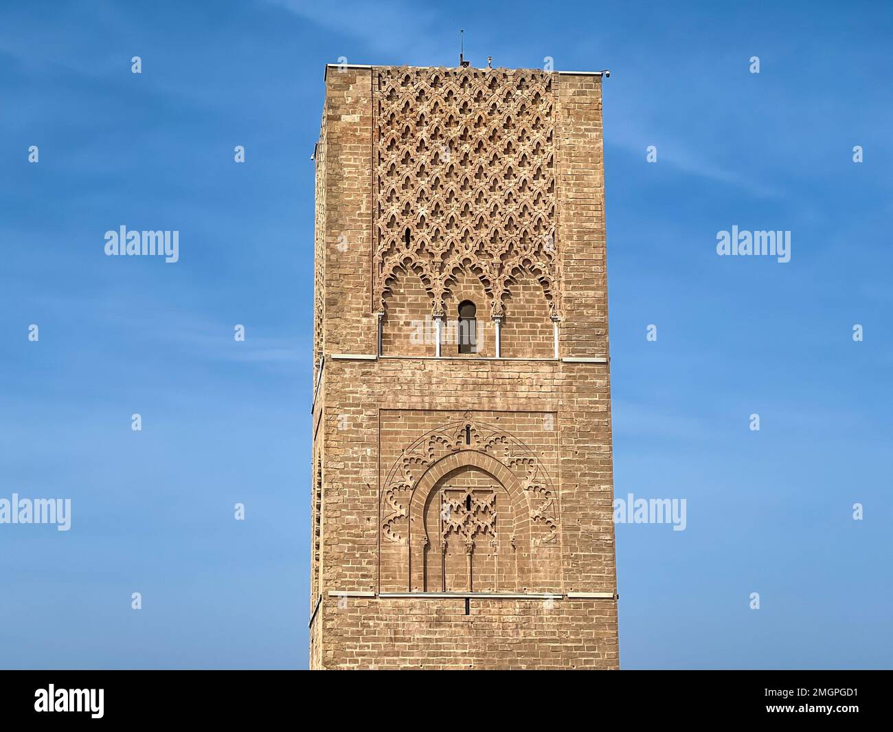 The Hassan Tower and the columns in Rabat, Morocco Stock Photo - Alamy