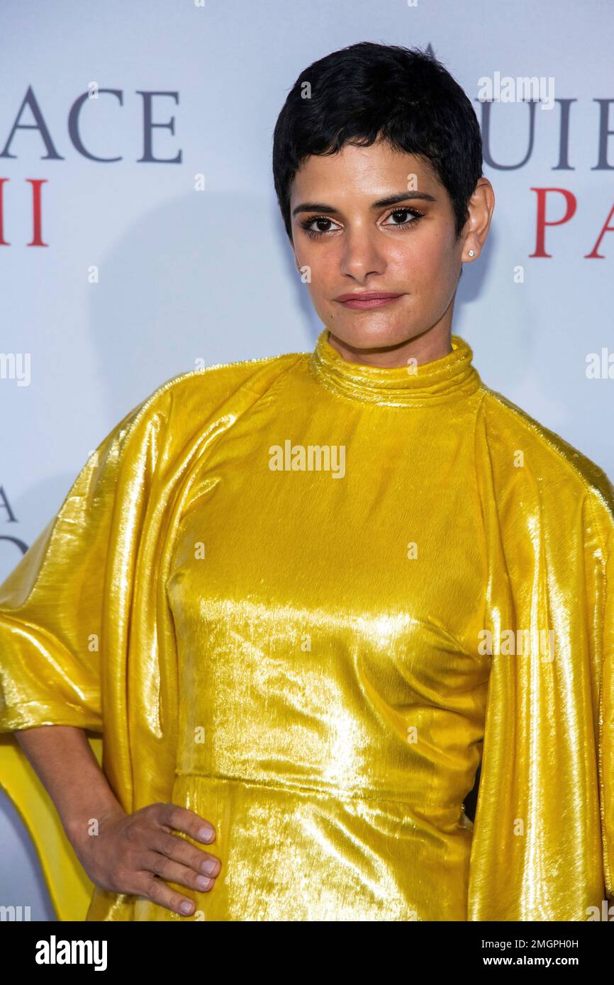 Ashley Dyke attends the world premiere of Paramount Pictures' "A Quiet ...