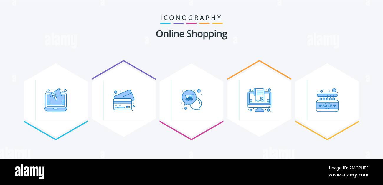 Online Shopping 25 Blue icon pack including board. online shopping ...