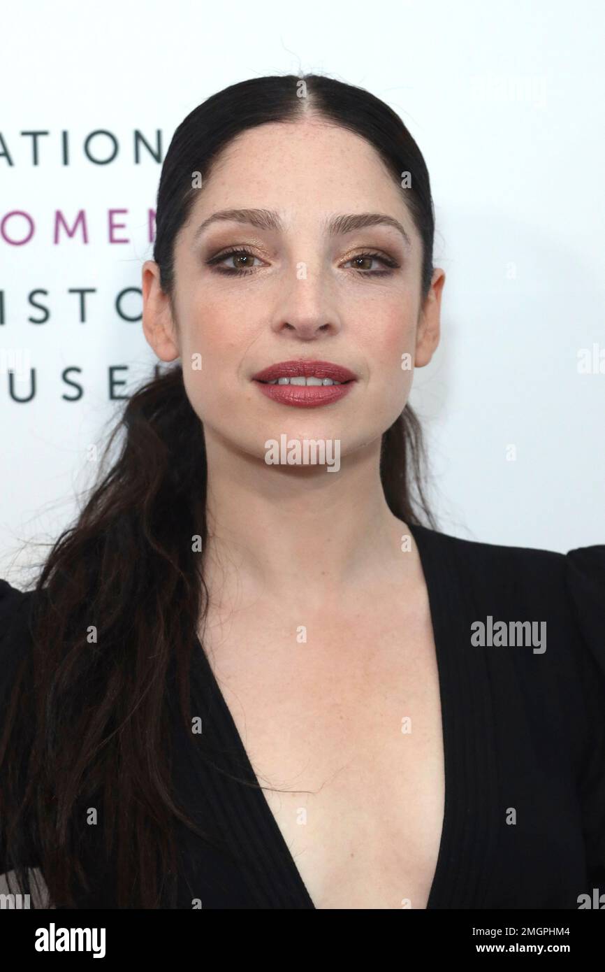 Anna Hopkins arrives at the Eighth Annual Women Making History Awards ...