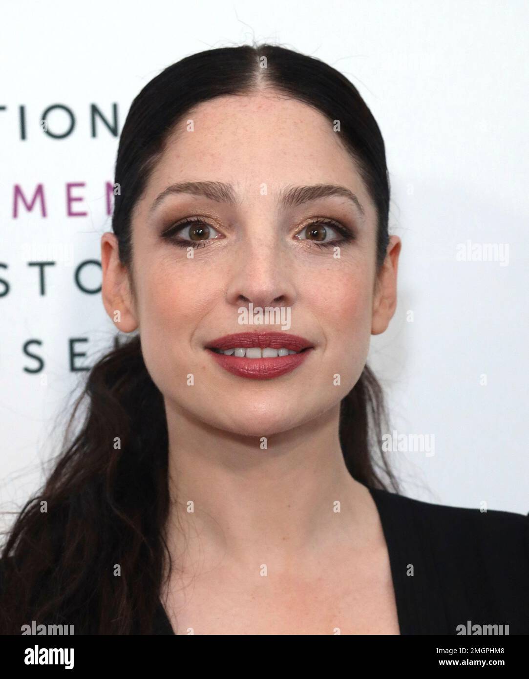 Anna Hopkins arrives at the Eighth Annual Women Making History Awards ...