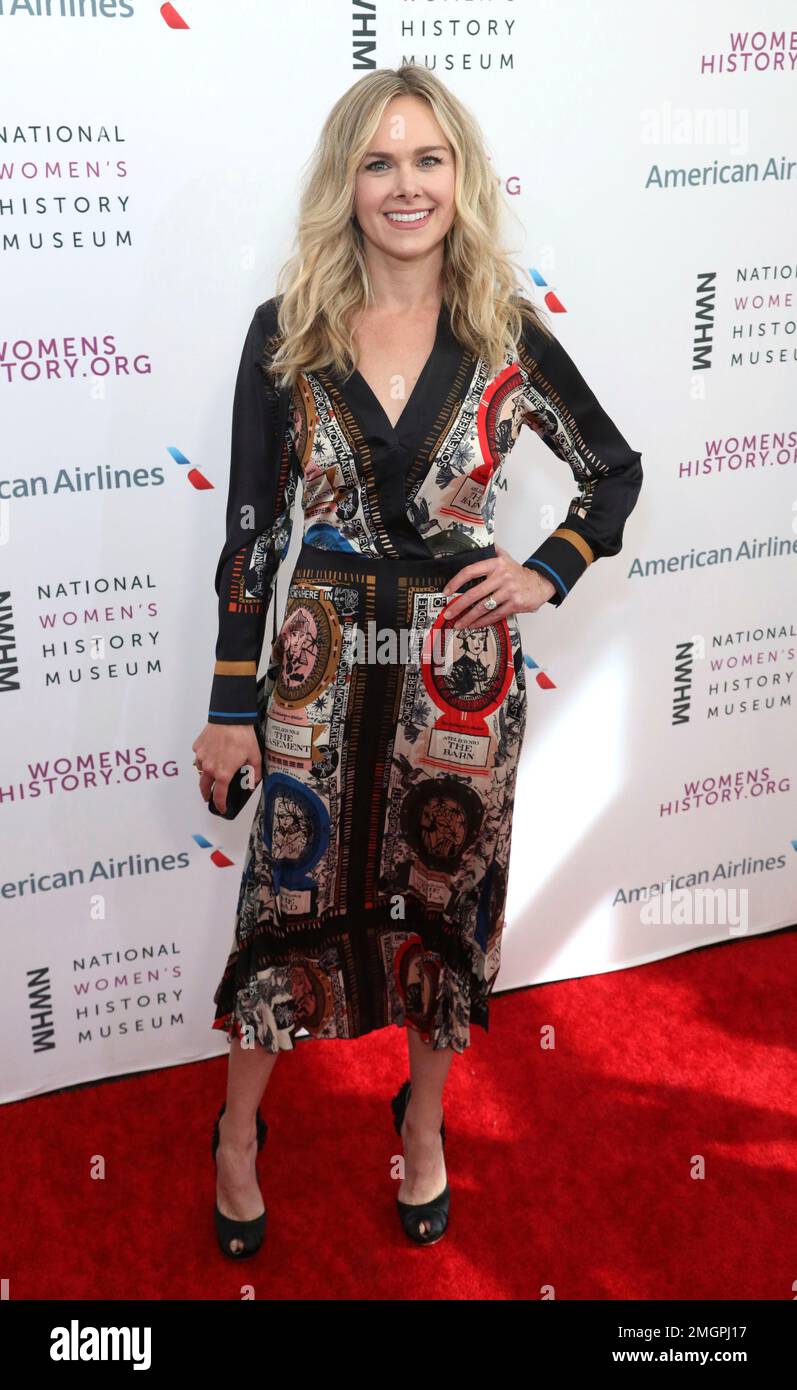 Laura Bell Bundy arrives at the Eighth Annual Women Making History ...