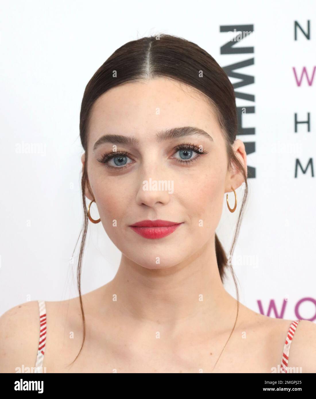 Natalie Dreyfuss arrives at the Eighth Annual Women Making History ...