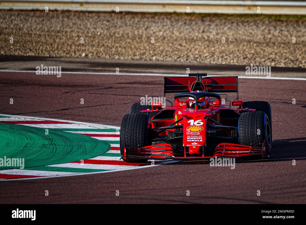 Italy. 26th January 2023. #16 Charles Leclerc, Scuderia Ferrari during ...
