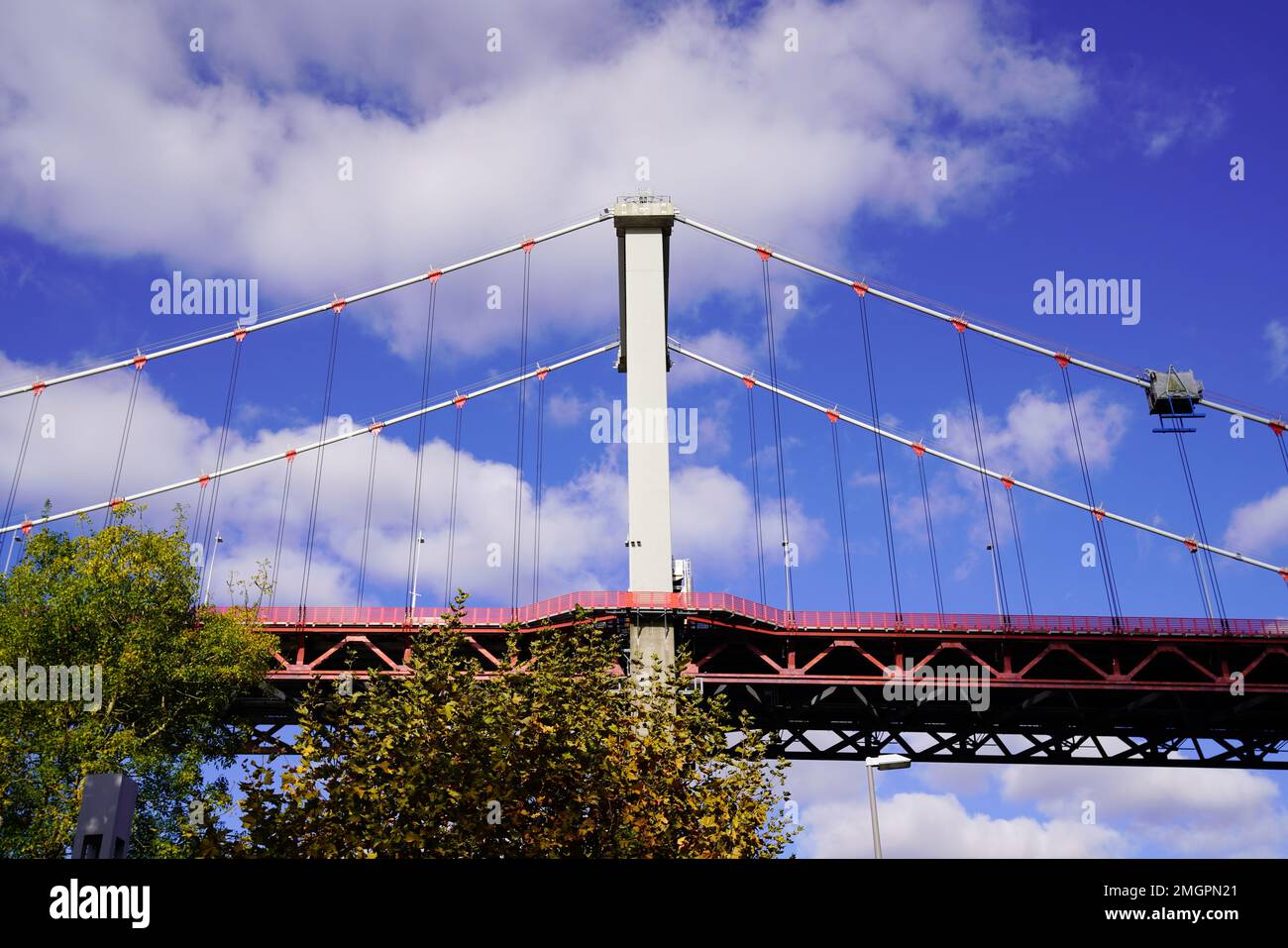 Pont daquitaine french suspension hi-res stock photography and images ...