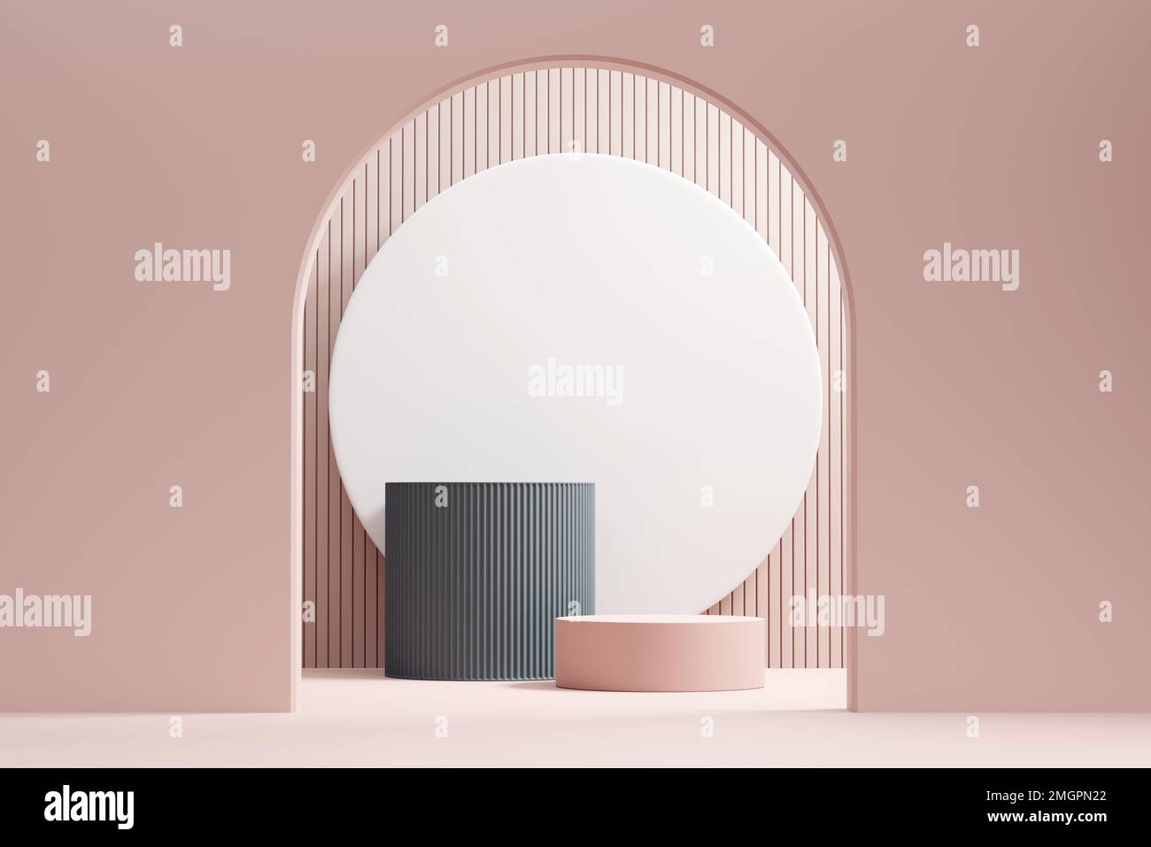 Abstract Minimal Modern Podium Platform For Product Display Showcase 3D ...