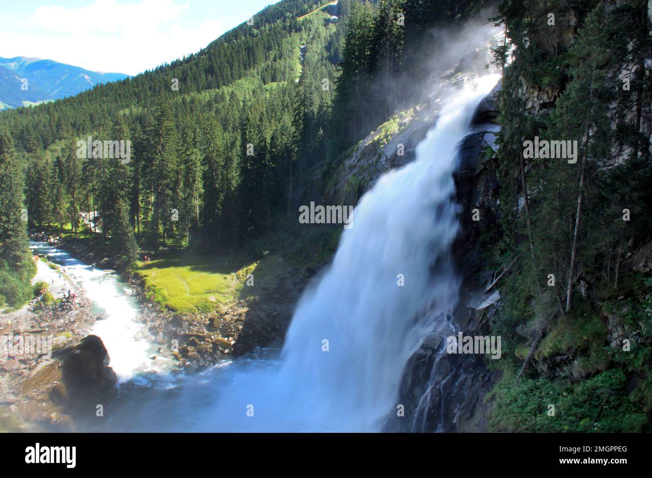 Austria, Krimml waterfalls Stock Photo - Alamy
