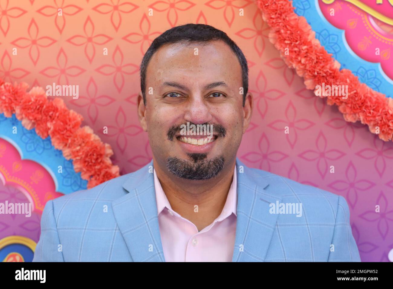 Rizwan Manji attends the LA Premiere of "Mira, Royal Detective" at ...