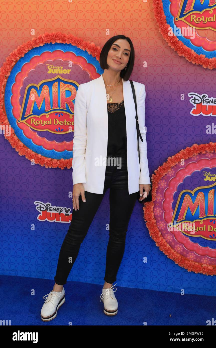Courtney Lopez attends the LA Premiere of "Mira, Royal Detective" at ...