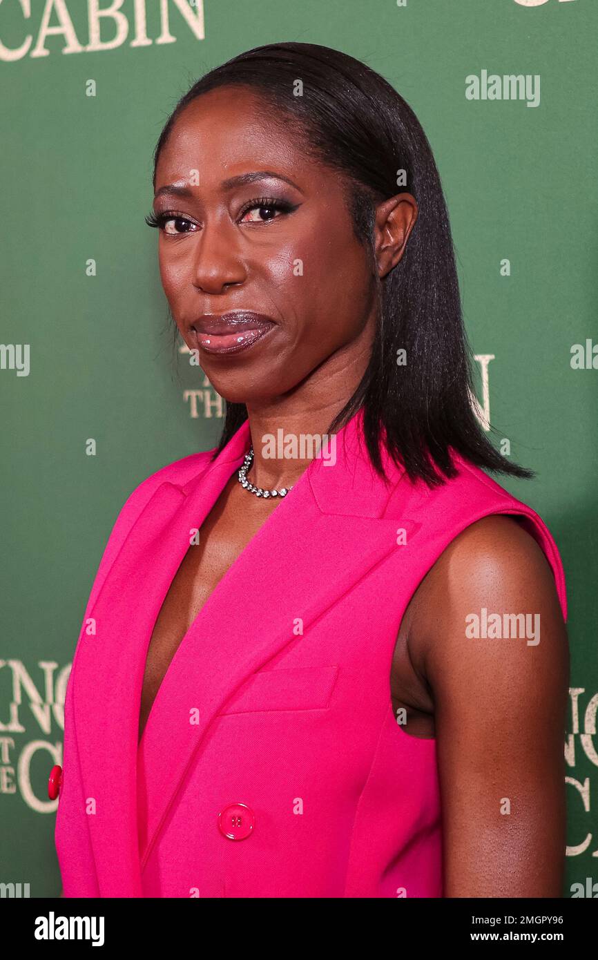 Nikki Amuka-Bird poses for photographers upon arrival at the special ...