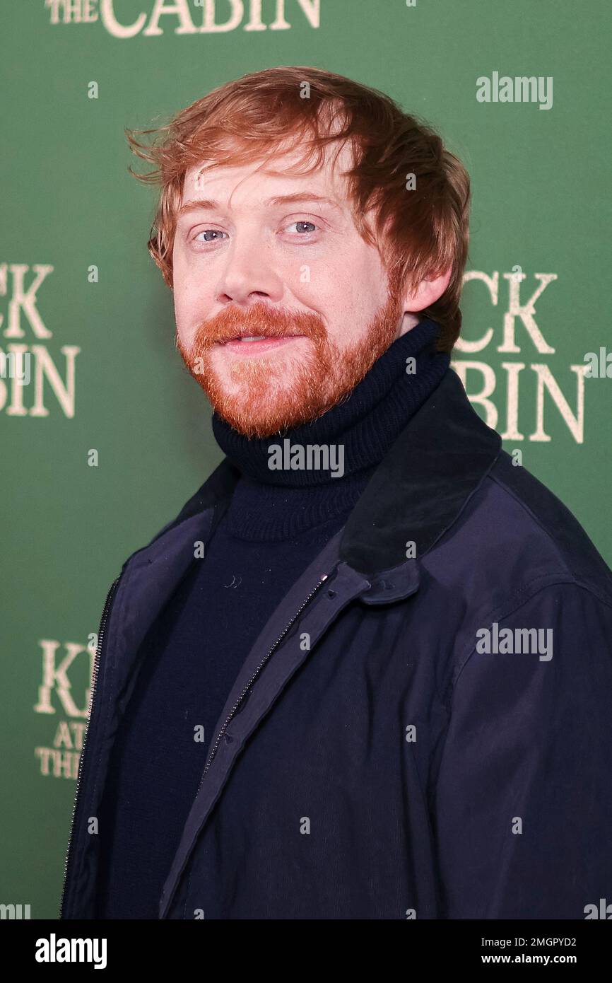 Rupert Grint poses for photographers upon arrival at the special ...