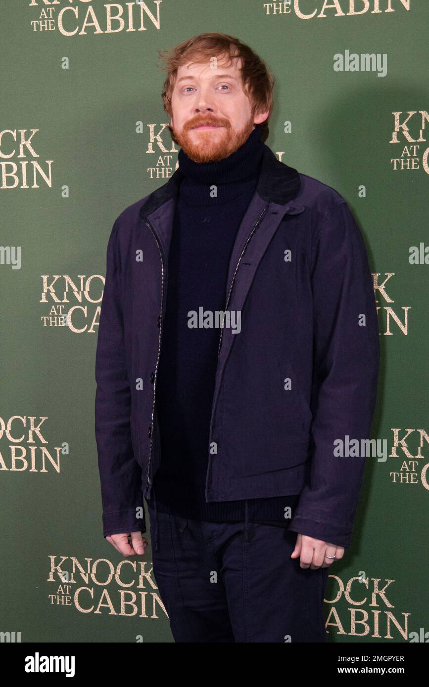 Rupert Grint poses for photographers upon arrival at the special ...