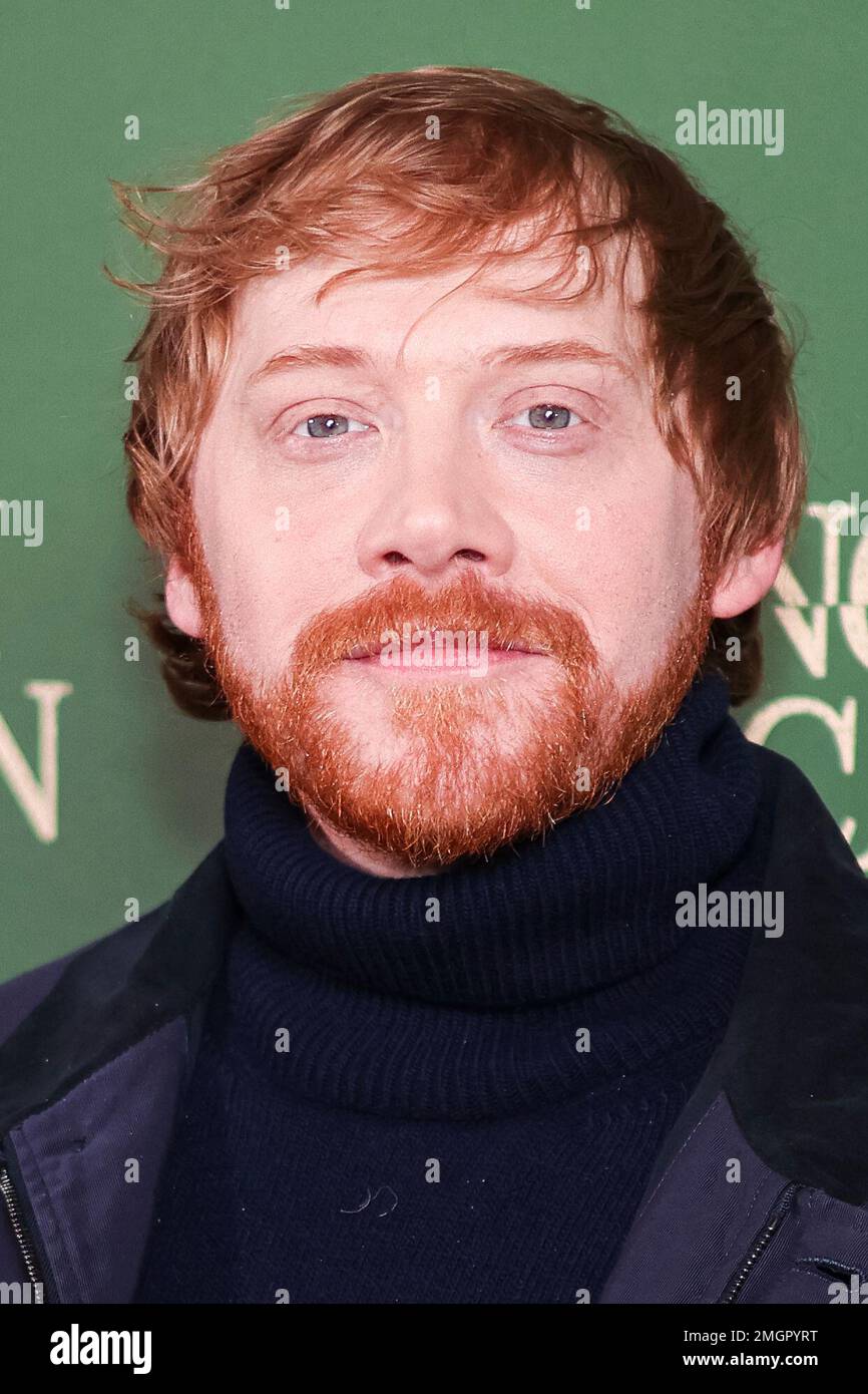 Rupert Grint poses for photographers upon arrival at the special ...