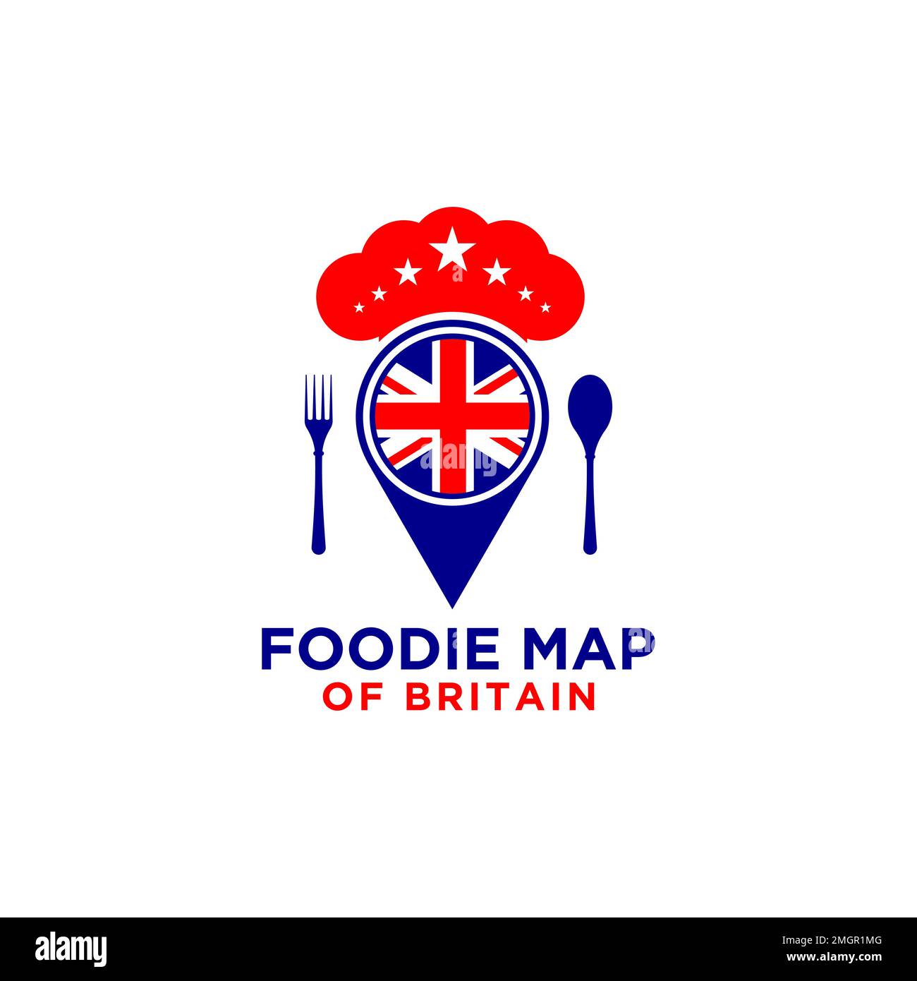 english restaurant logo template, suitable for restaurants and the like ...