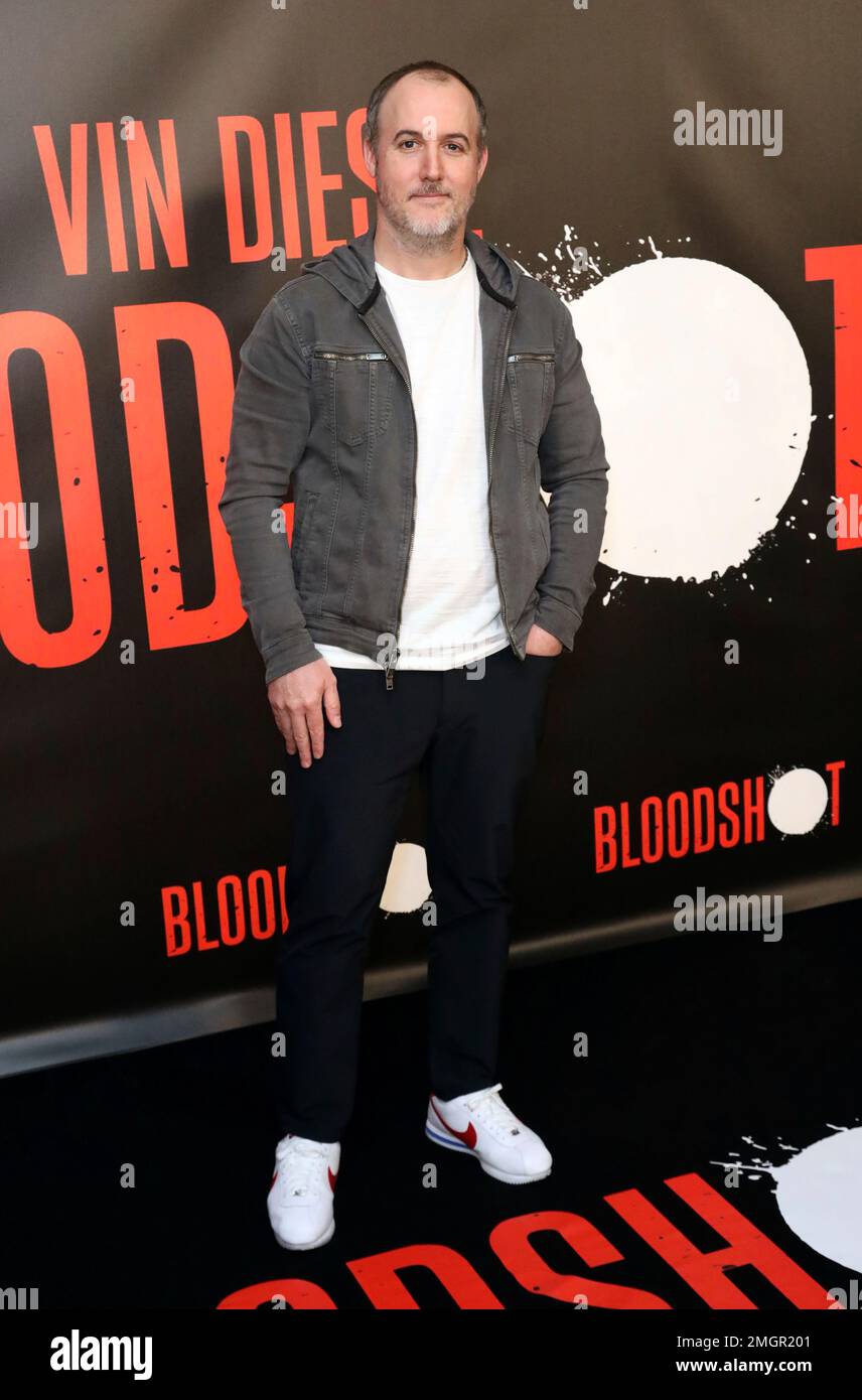 Director Dave Wilson poses for a photo at the "Bloodshot" Photo Call at ...