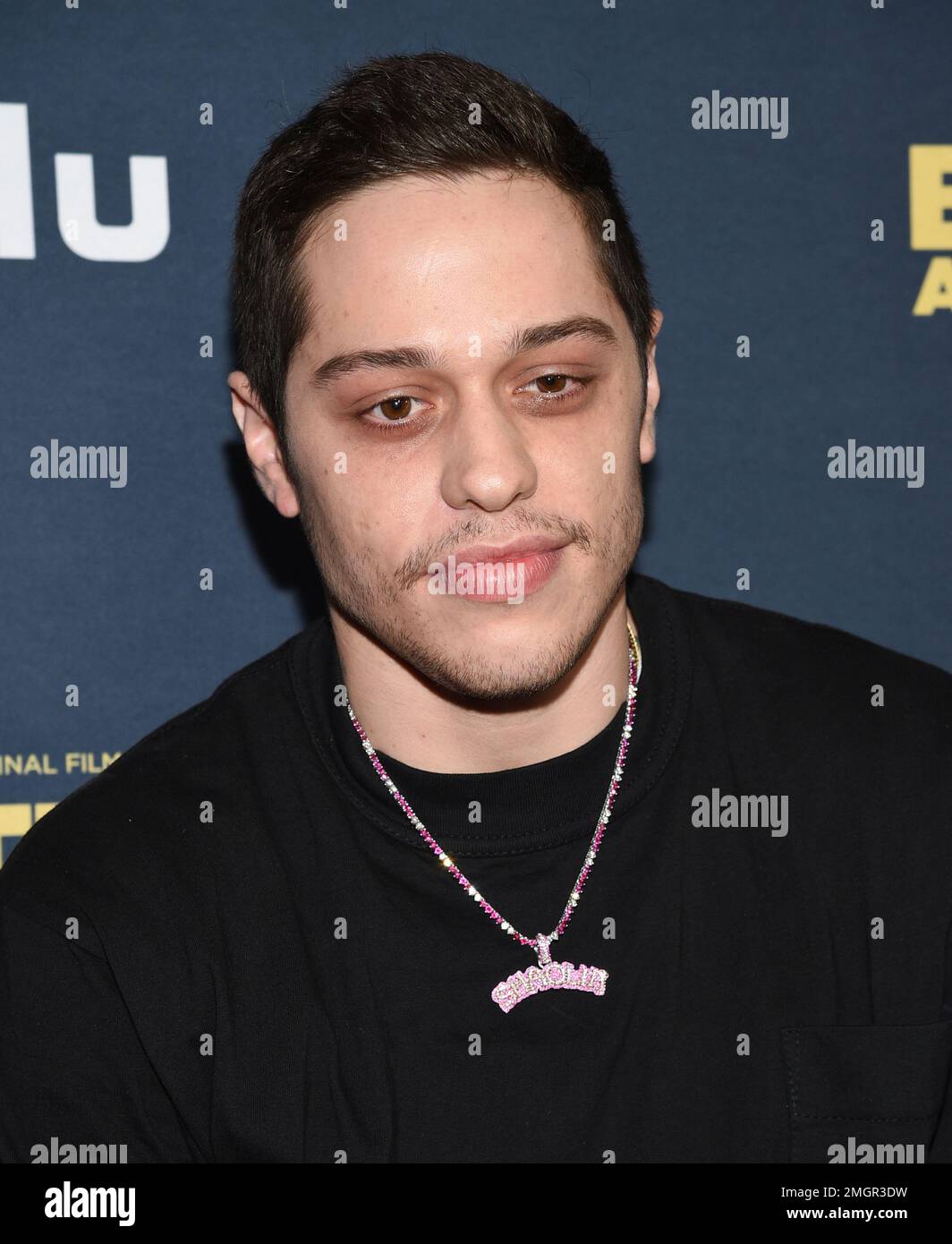 Pete Davidson attends the premiere of "Big Time Adolescence" at ...