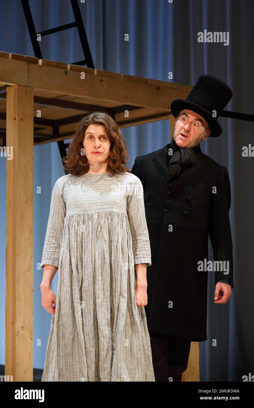 Madeleine Worrall (Jane), Craig Edwards (Lockwood) in JANE EYRE at the ...